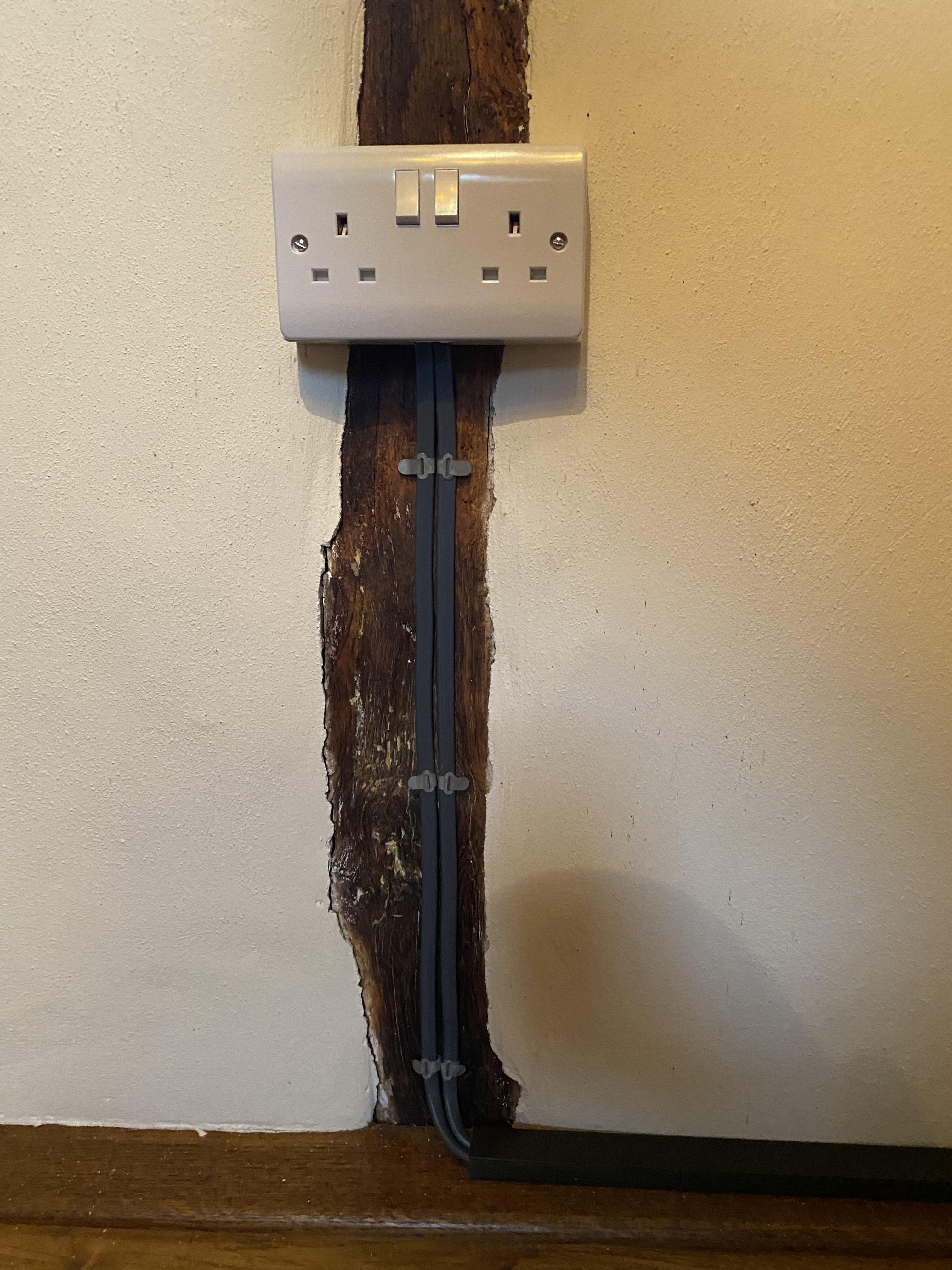 Additional Sockets In Historic Cottage